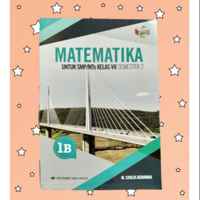 Jual BUKU MATEMATIKA 1B UNTUK KELAS 7 SMP/MTS | Shopee Indonesia