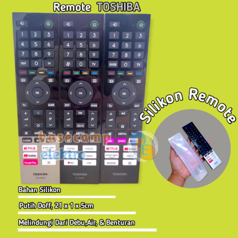 Jual Sarung Remote TV TOSHIBA Android Berbahan Silikon | Shopee Indonesia