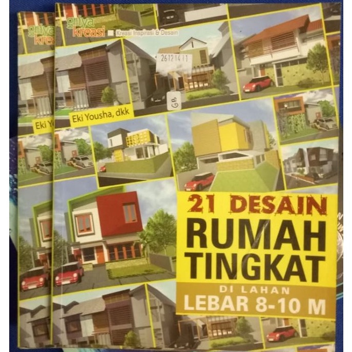 Jual Buku 21 DESAIN RUMAH TINGKAT di Lahan Lebar 8 - 10 Meter | Shopee Indonesia