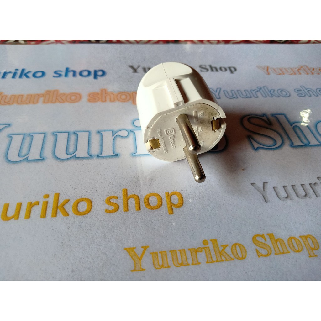 Jual Steker Arde Oval Broco Kepala Colokan Listrik Arde Bulat Terbaik ...