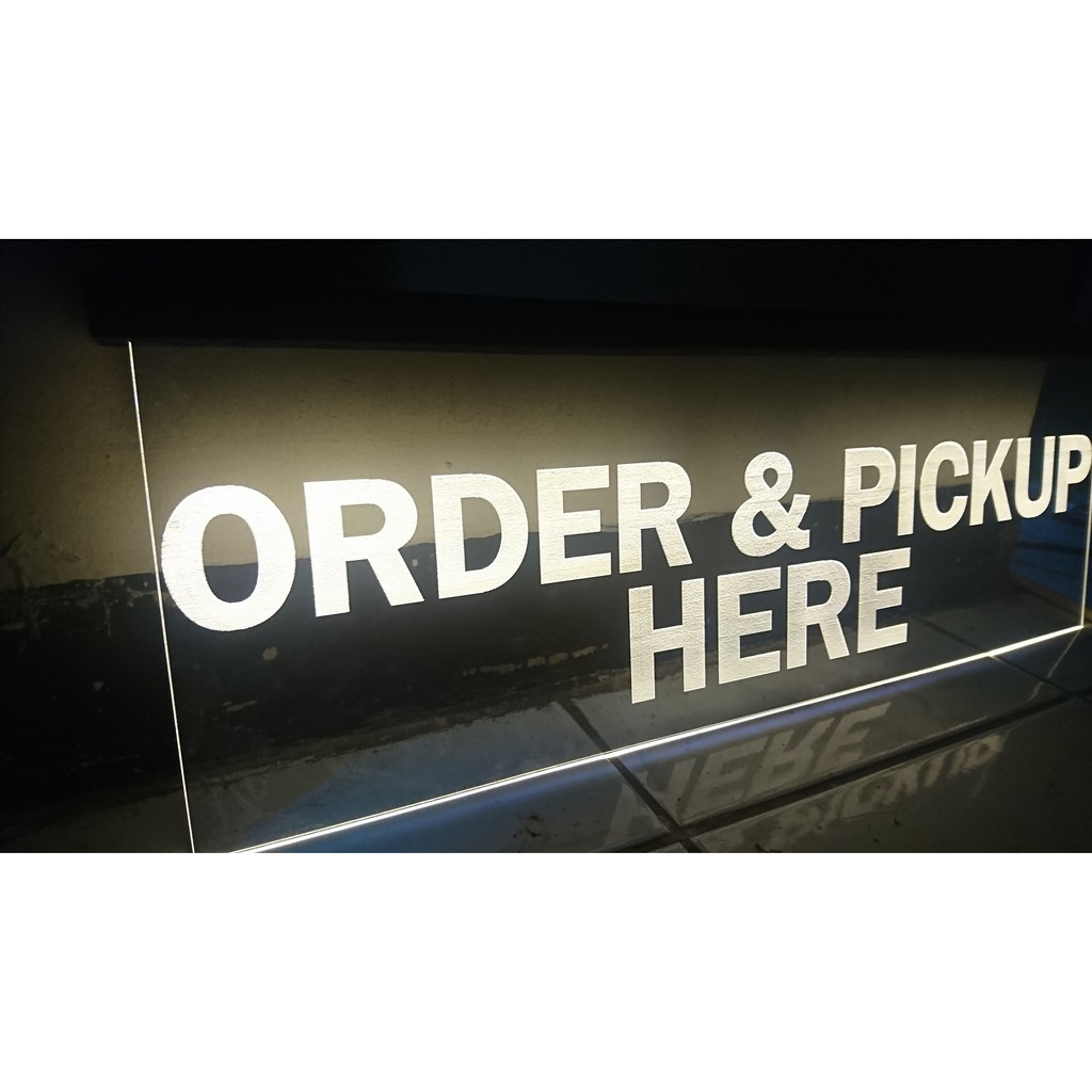 Jual Papan Tulisan Lampu Akrilik ORDER & PICKUP HERE | LED SIGN Hiasan ...