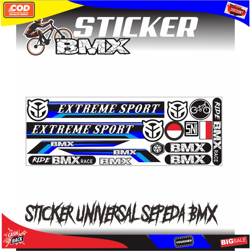 Jual LOK ART MOTIF DECAL STRIPING VARIASI SET POLET BMX STRIPING ...
