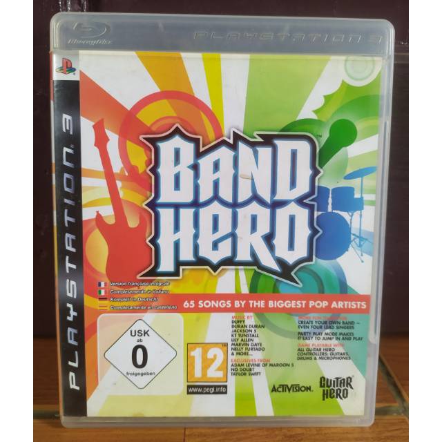 Jual Kaset Ps3 Dvd Ps3 Band Hero (R2) | Shopee Indonesia