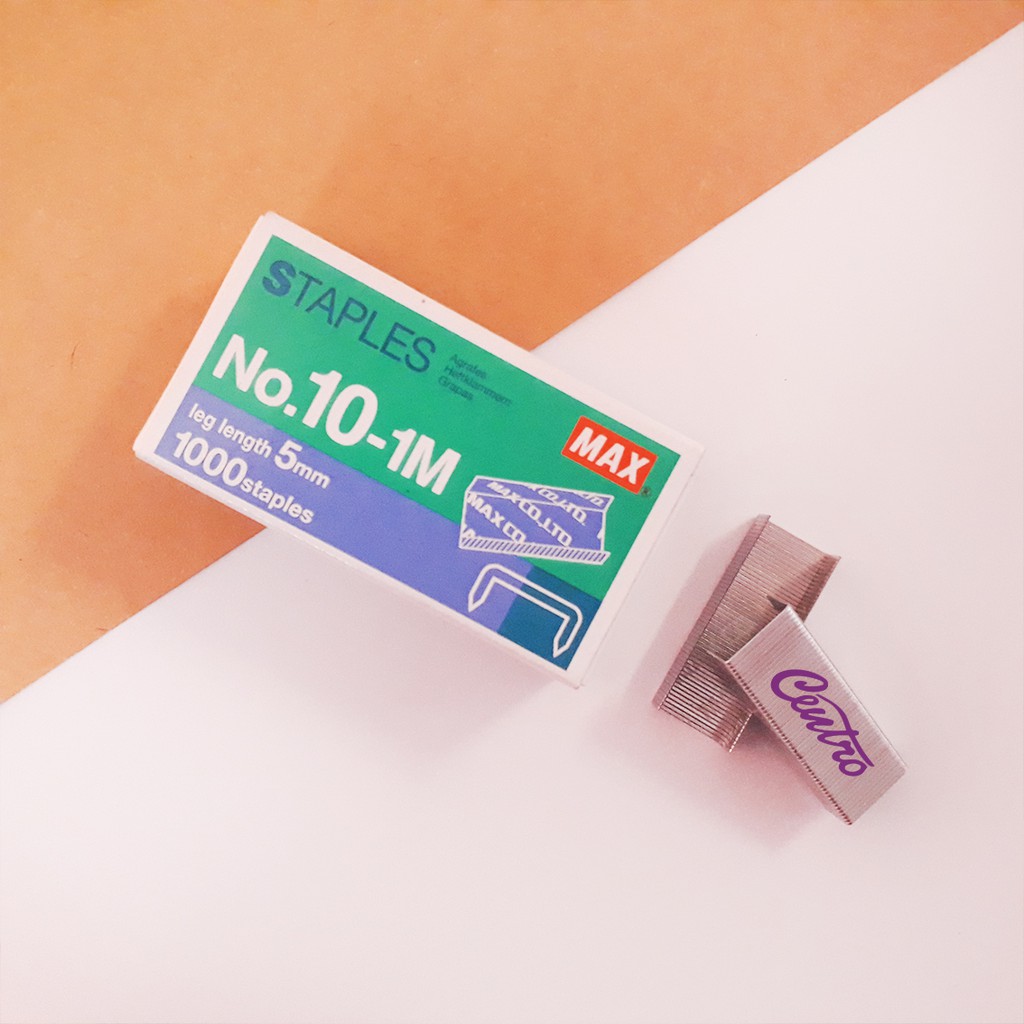 Jual Max Isi Staples No.10-1M (Stapler Ukuran Kecil) Refill Hecter ...