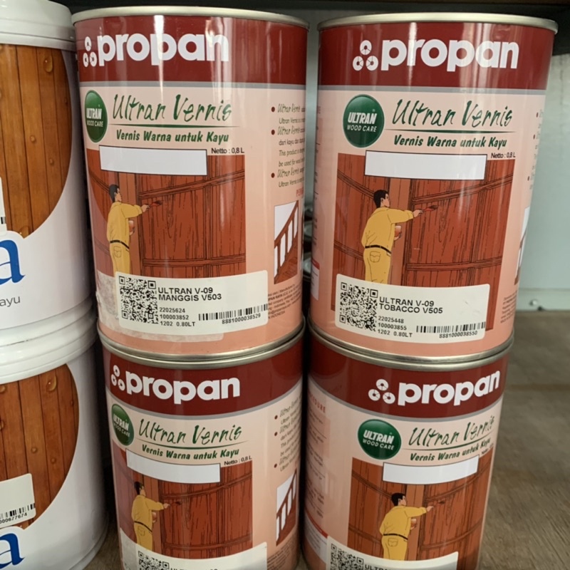 Jual ultran vernis / cat kayu propan / politur kayu / plitur / cat ...