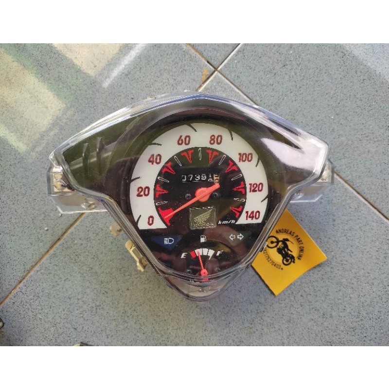 Jual speedometer spidometer honda beat karbu original bekas | Shopee ...