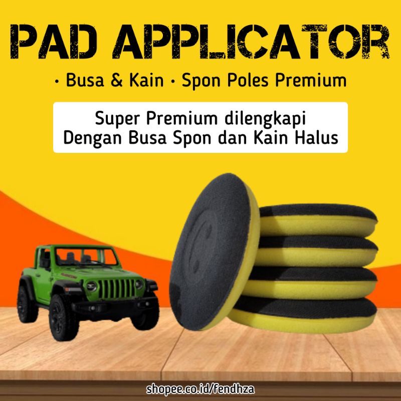 Jual Busa Foam Spon Pad Applicator Premium Berkualitas | Shopee Indonesia