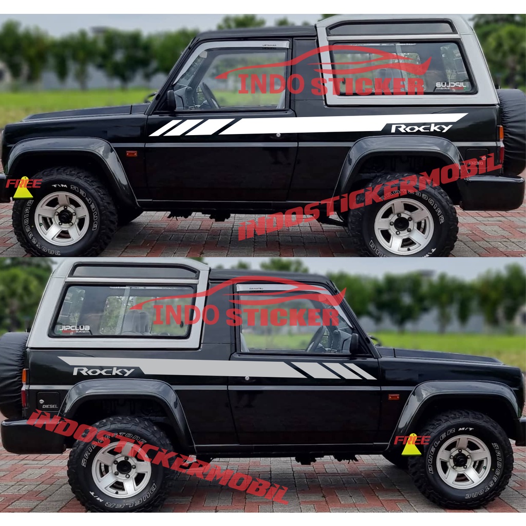 Jual STICKER CUTTING STICKER STIKER MOBIL DAIHATSU ROCKY TAFT FEROZA ...
