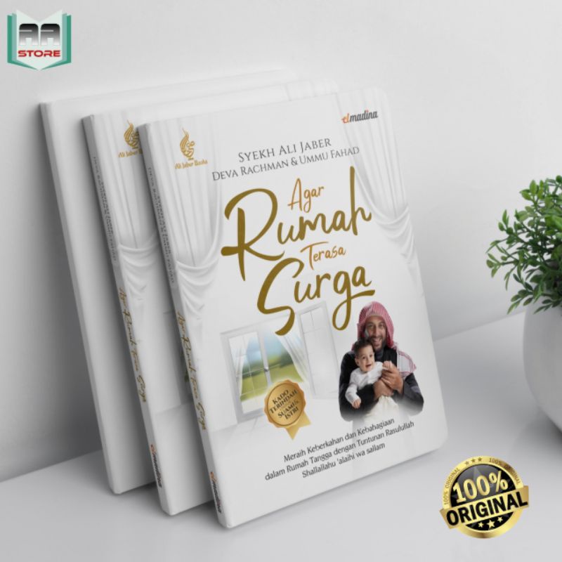 Jual Buku Kajian Islam - Agar Rumah Terasa Surga - Syekh Ali Jaber | Shopee Indonesia