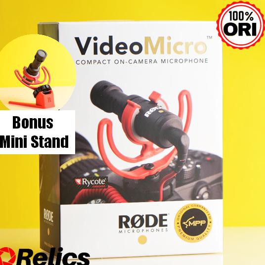 Jual Genuine Rode VideoMicro Microphone - Original Asli Resmi Video ...