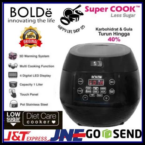 Jual Bolde Super Cook Less Sugar/Bolde Rice Cooker 1 Liter Low Carbo ...