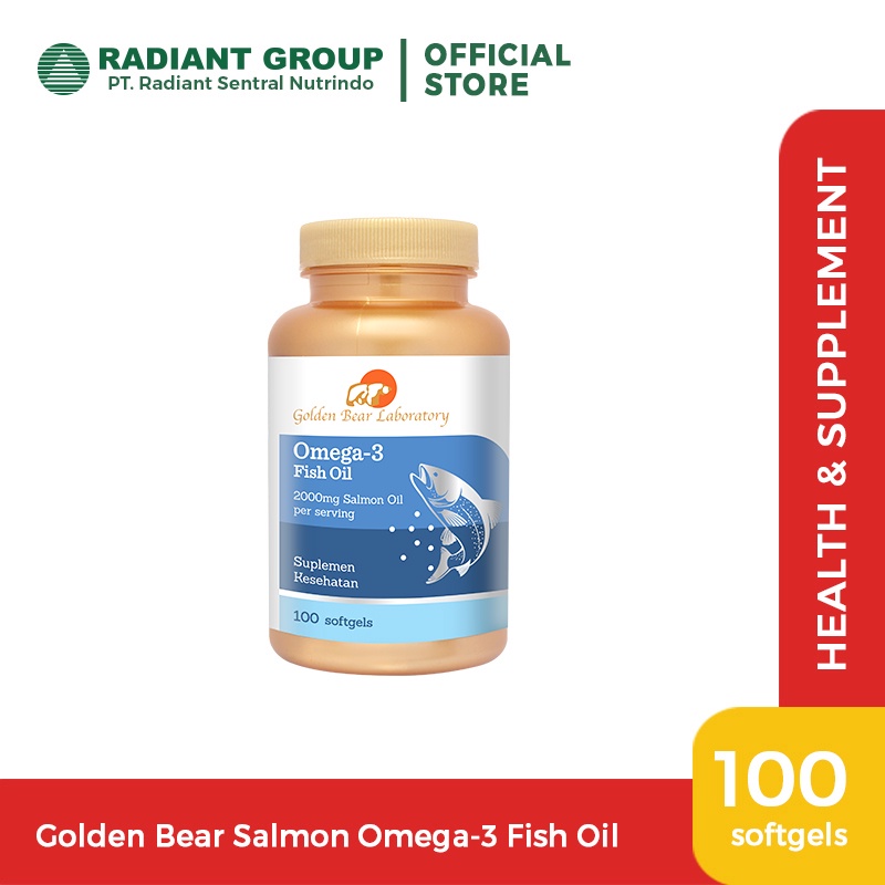 Jual Golden Bear Salmon Omega - 100 Softgels | Shopee Indonesia