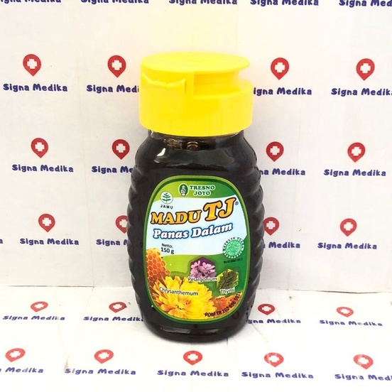 Jual Madu TJ Panas Dalam 150 gram - Madu Botol Pereda Panas Dalam ...