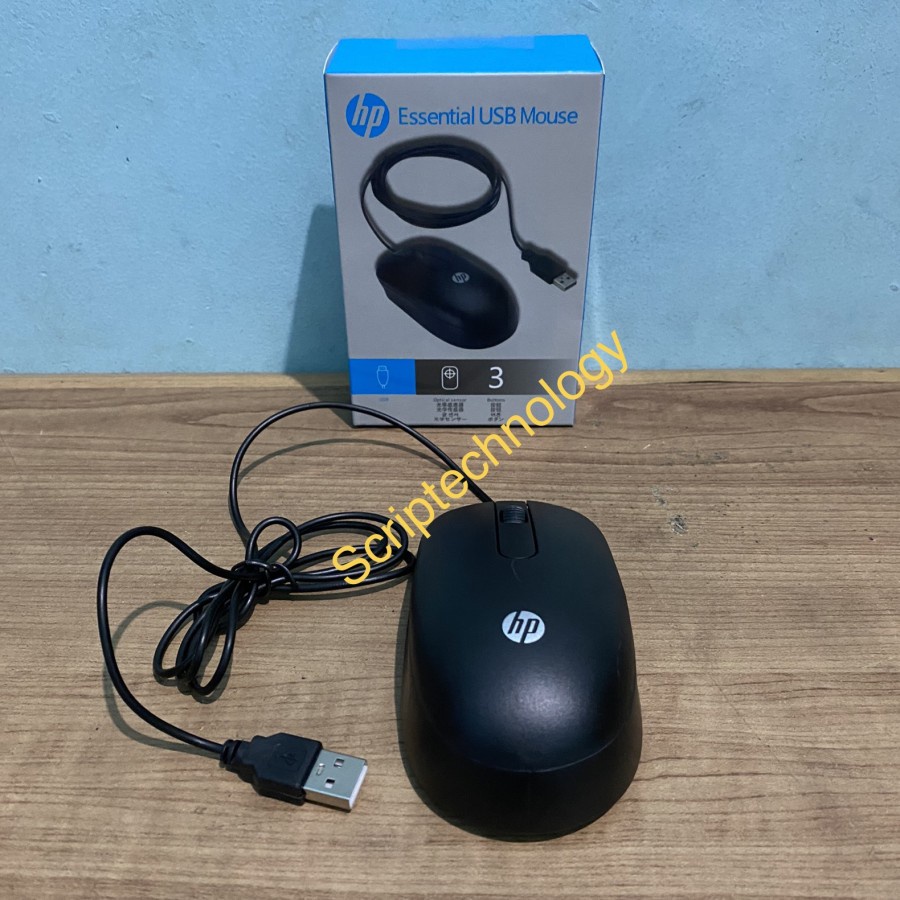 Jual Mouse hp Essential USB Kabel Wired | Shopee Indonesia