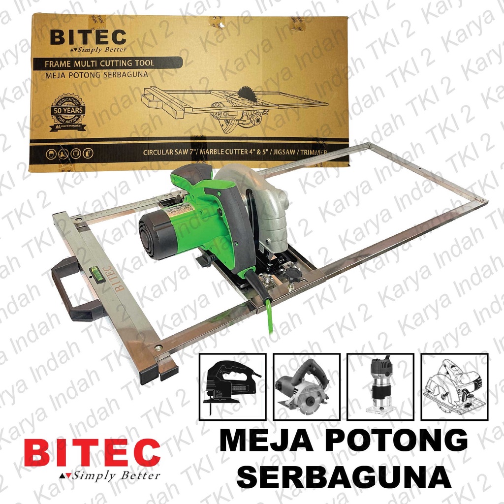 Jual Frame Multi Cutting Tool BITEC Meja Potong Serbaguna Mesin ...
