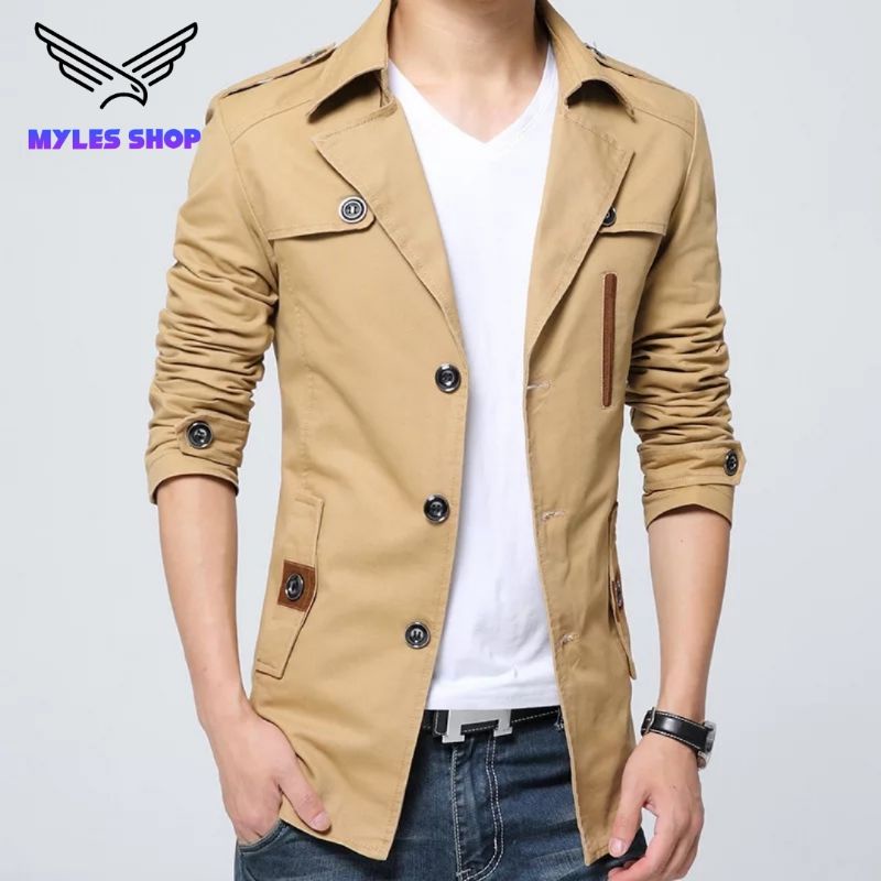 Jual JAKET BLEZER PRIA KOREAN STYLE/JAS PRIA KEREN DARI BAHAN KATUN ...
