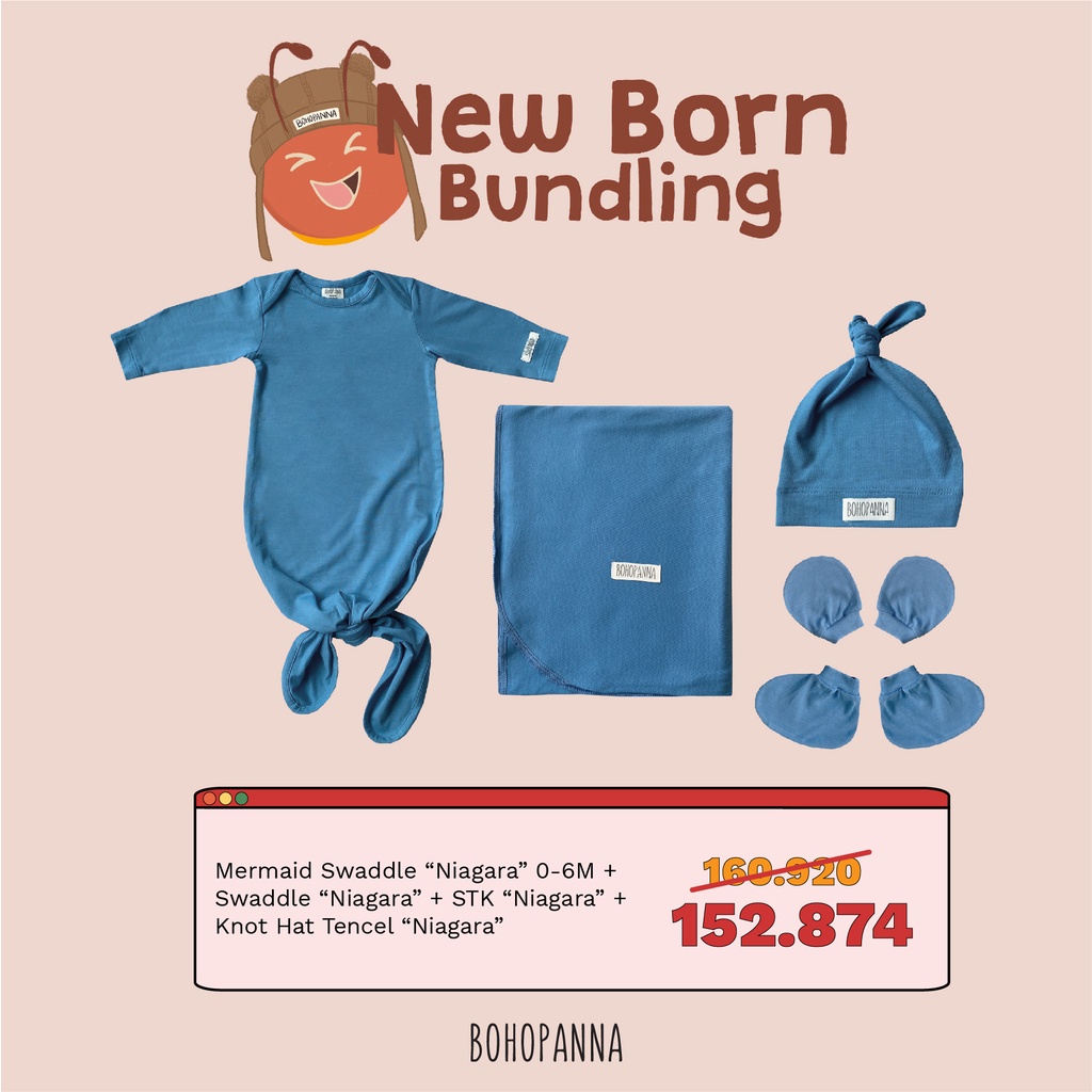 Jual BOHOPANNA - BUNDLING NEW BORN SET GIFT - Set untuk Baby Bundling ...