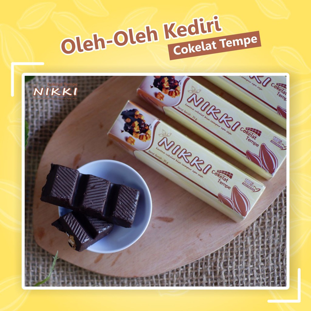 Jual Nikki Coklat Tempe Kediri / Chocolate / Cokelat / Permen Coklat ...