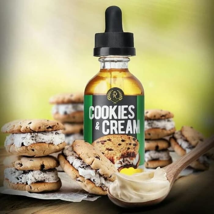 Jual Liquid Freebase COOKIES AND CREAM 3MG, 6MG Premium Liquid Lokal ...