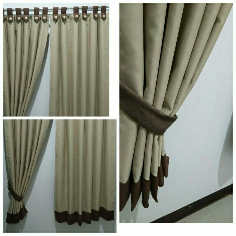 Jual GORDEN/GORDYN/HORDENG KANCING MINIMALIS JENDELA/PINTU BLACKOUT ...