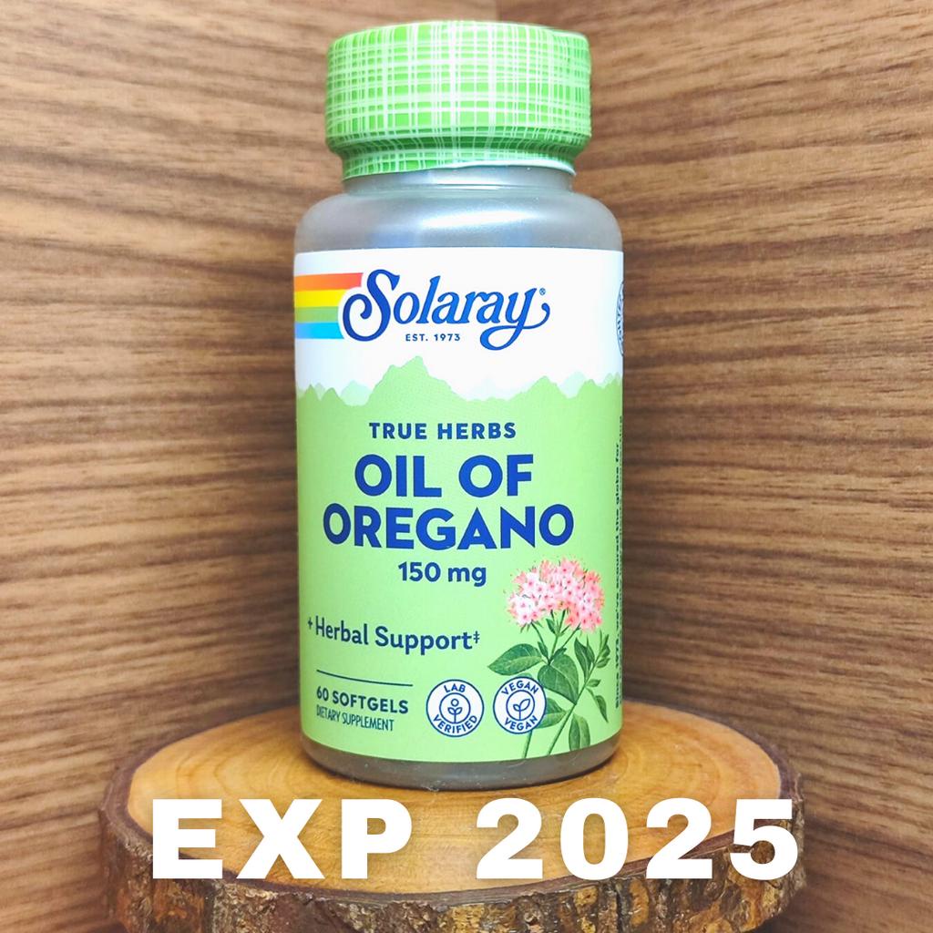 Jual Solaray Oil of Oregano 150 mg 60 Softgels | Shopee Indonesia
