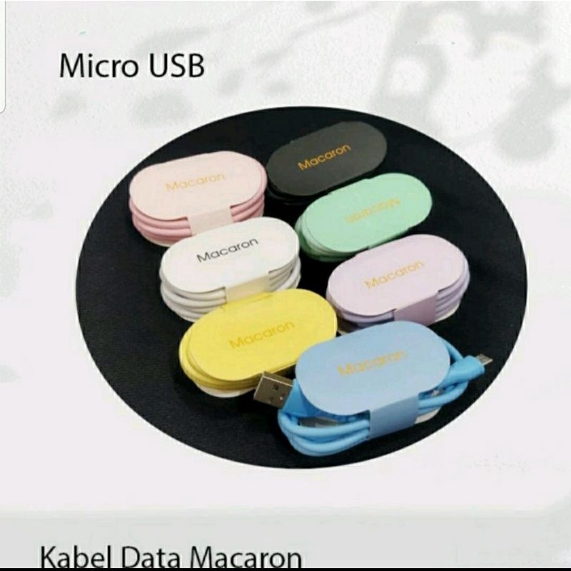 Jual KABEL DATA MACARON MICRO,TYPE C,IPHON KABEL DATA FASCHARGING ...