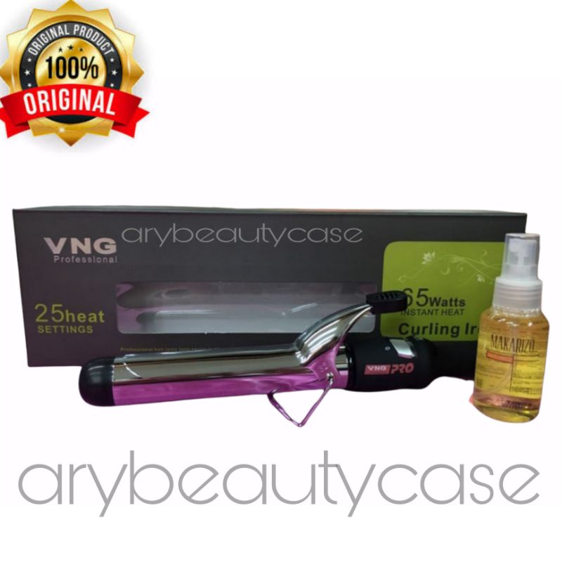 Jual VNG professional Catok curly catokan rambut gelombang stainless ...