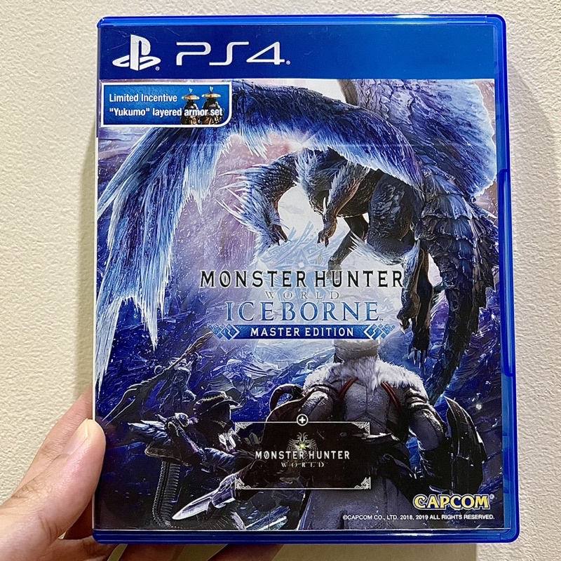 Jual Monster Hunter World Iceborn Master Edition Ps4 Mhw Mh bd Ps 4 5 ...