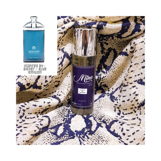 Jual Mine Parfum Inspired by AignerBlueEmotion | Shopee Indonesia
