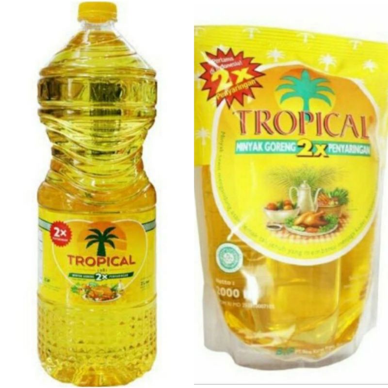 Jual TROPICAL COOKING OIL / MINYAK GORENG POUCH / REFFILE DAN BOTOL ...