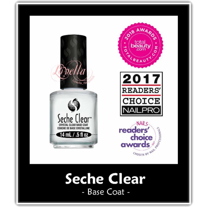 Jual Seche Clear Base Coat (Seche ORIGINAL / Seche ORI / Seche Asli ...