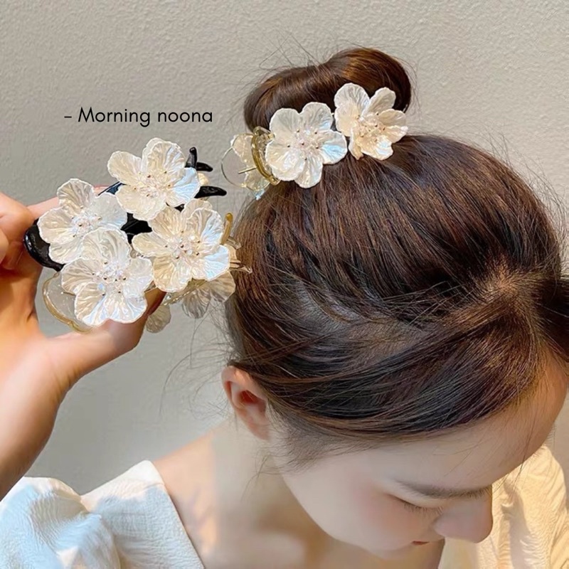 Jual JEPIT RAMBUT BUNGA / JEPITAN SANGGUL ALA KOREA / HIASAN AKSESORIS ...