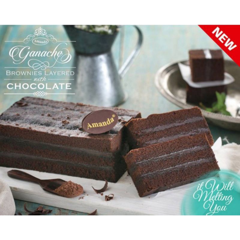 Jual bolu brownies amanda ganache | Shopee Indonesia