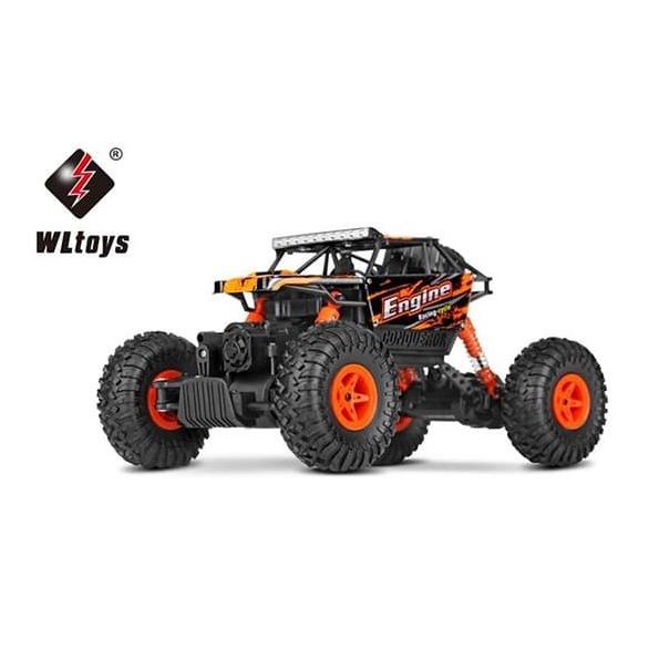 Jual WLTOYS 18428-B 1/18 4WD RC Rock Crawler 2.4GHz RTR - Hijau Lc ...