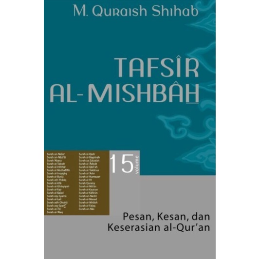 Jual paket satuan TAFSIR AL MISHBAH jilid 1-15 M.Quraish shihab (soft cover) | Shopee Indonesia
