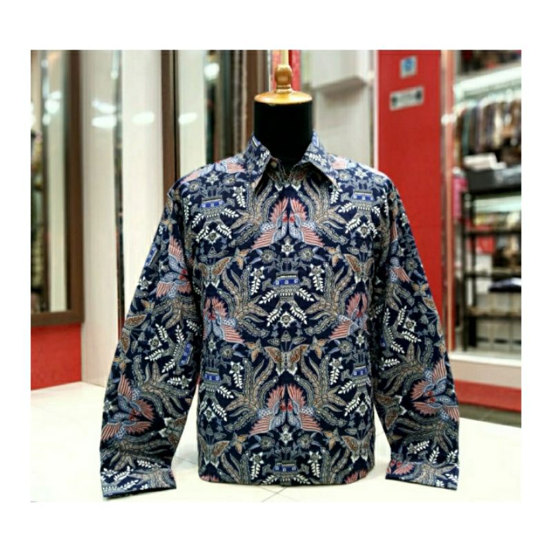 Jual Hem panjang motif Mahkota Wijaya dari Pangestu Batik | Shopee ...