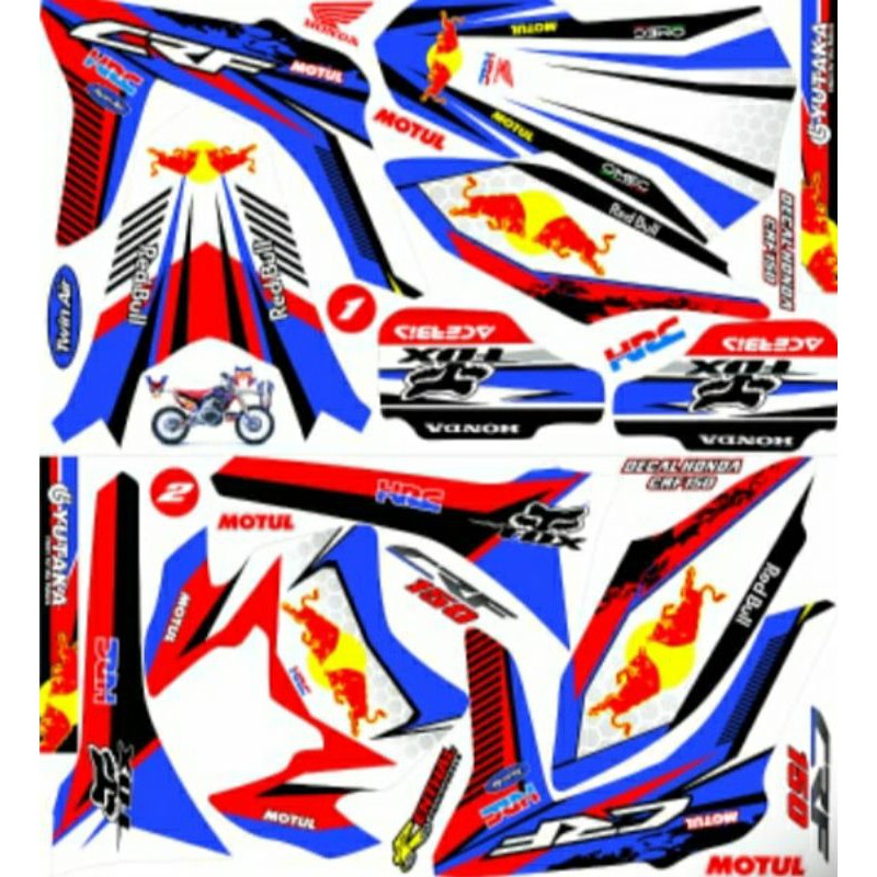 Jual sticker decal full body CRF 01 | Shopee Indonesia