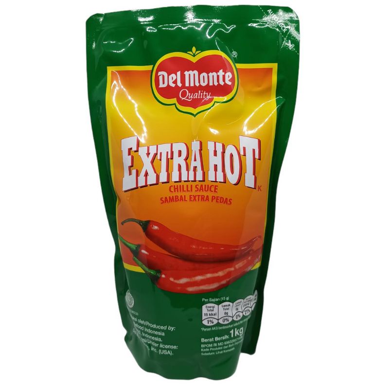 Jual Saus Del monte Extra Hot 1 kg | Shopee Indonesia