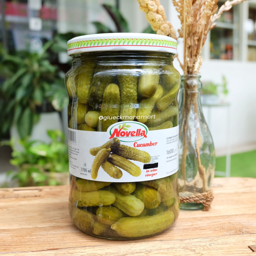 Jual Novella Gherkin / Gerkin in Vinegar / Acar Timun dalam Cuka Anggur ...