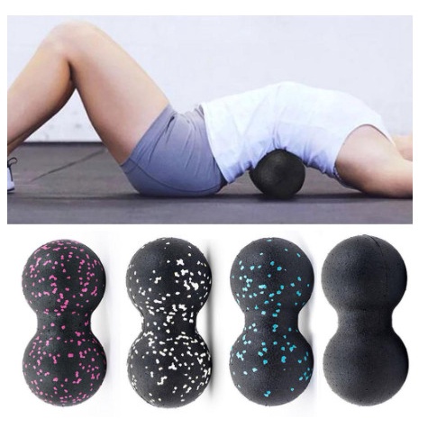 Jual Double Ball Massage Therapy Ball Relaxing Peanut Roller Ball ...