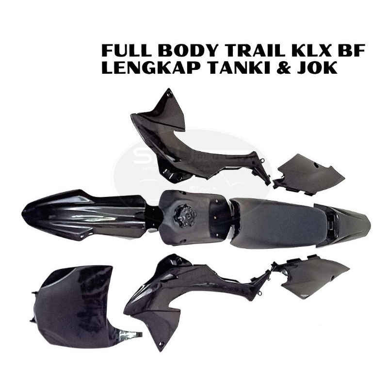 Jual FULL BODY KLX 150 BF / DTRACKER FULL BODY SET KLX BF LENGKAP TANKI ...
