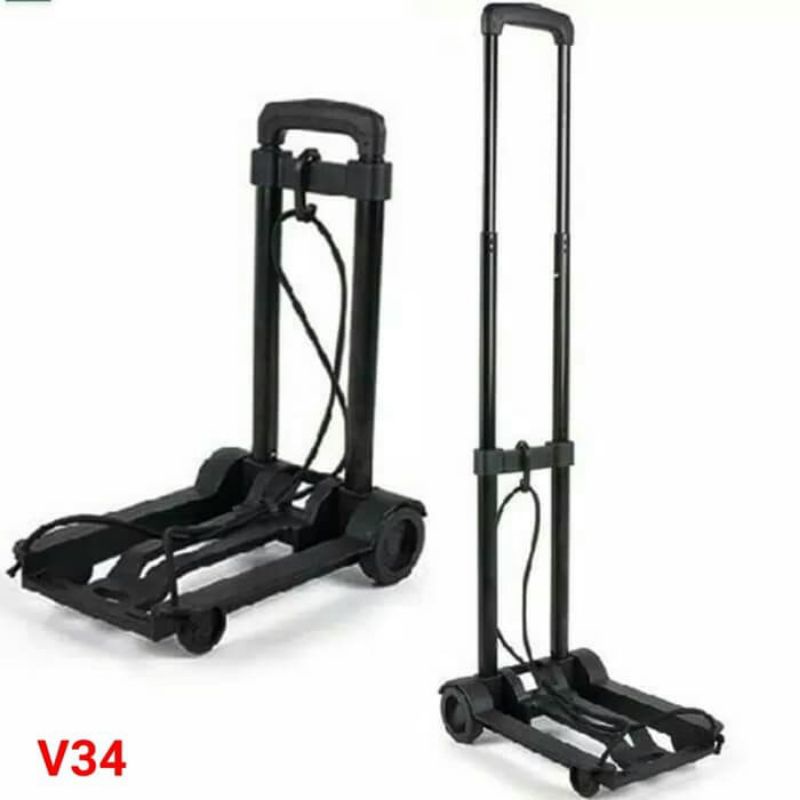 Jual Troly Lipat Ringan / Trolley Koper / Troli Barang Serbaguna Ringan ...