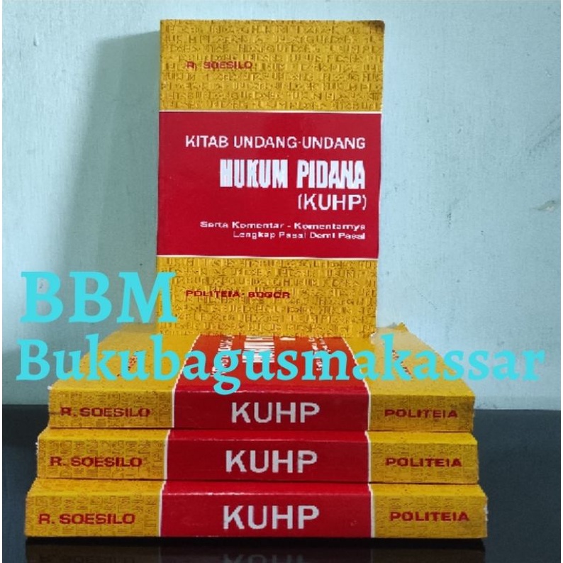 Jual Kitab Undang-Undang HUKUM PIDANA | Shopee Indonesia