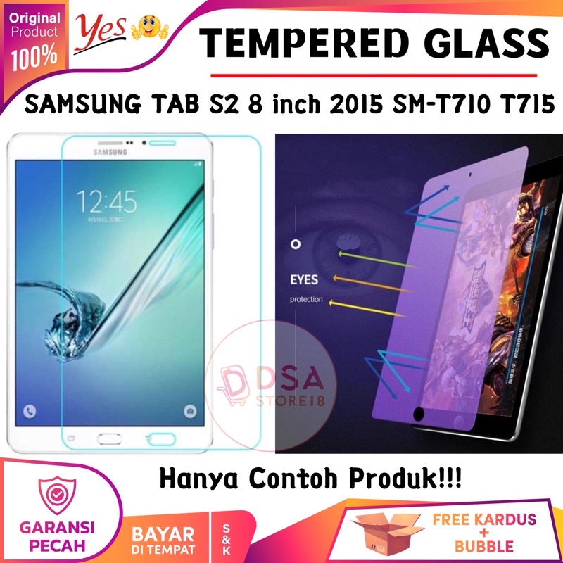 Jual Samsung Tab S2 8 inch / Tempered Glass Samsung Tab S2 8 inch 2015 SM-T710 T715 T719 ...