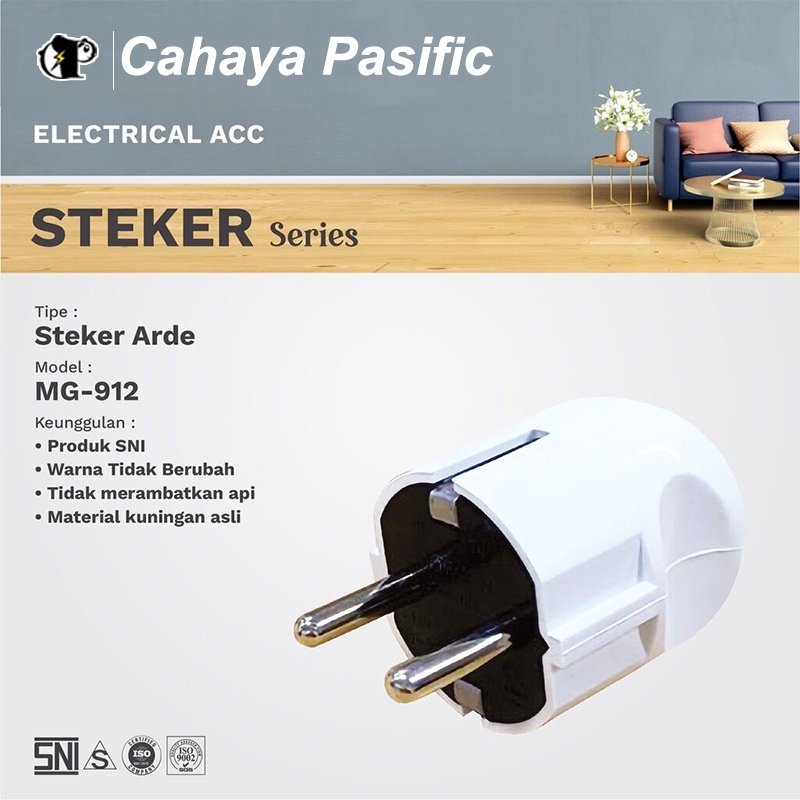 Jual Steaker arde oval MG-912 Morgen Steker Series SNI | Shopee Indonesia