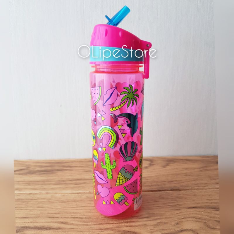 Jual SMIGGLE - Paradise Straight Drink Up Bottle Botol Minum Smiggle ...