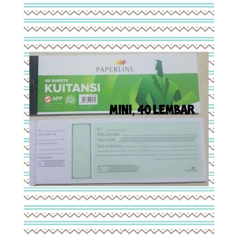 Jual KWITANSI/KUITANSI PAPERLINE MINI | Shopee Indonesia