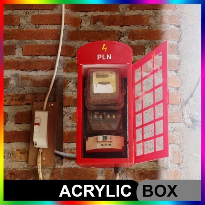 Jual Listrik | Box Meteran Listrik Pln Pascabayar Bahan Acrylic ...