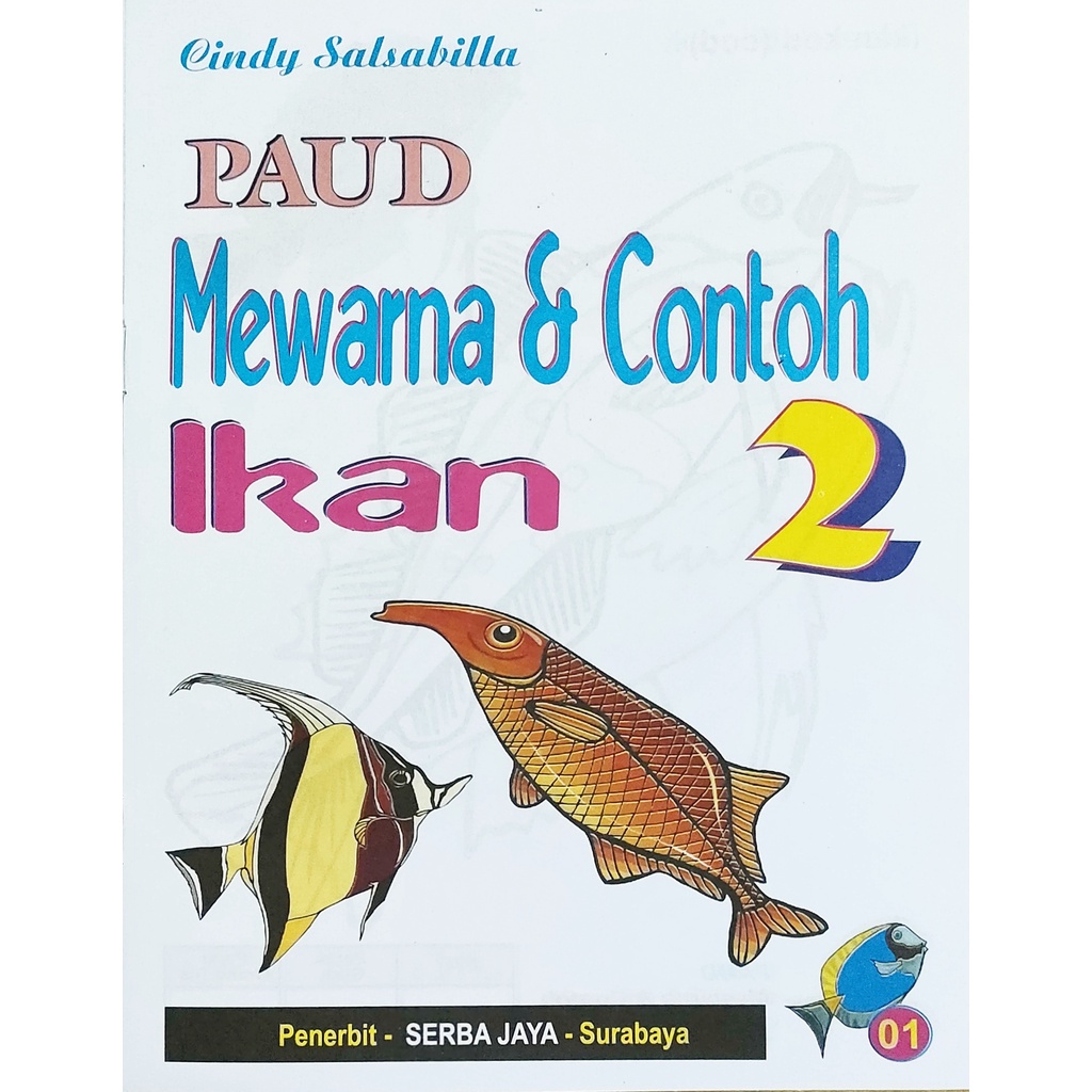 Jual Buku Paud Mewarna Dan Contoh Ikan 2 Untuk Paud Dan TK | Shopee ...