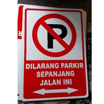Jual Rambu Dilarang Parkir | Shopee Indonesia
